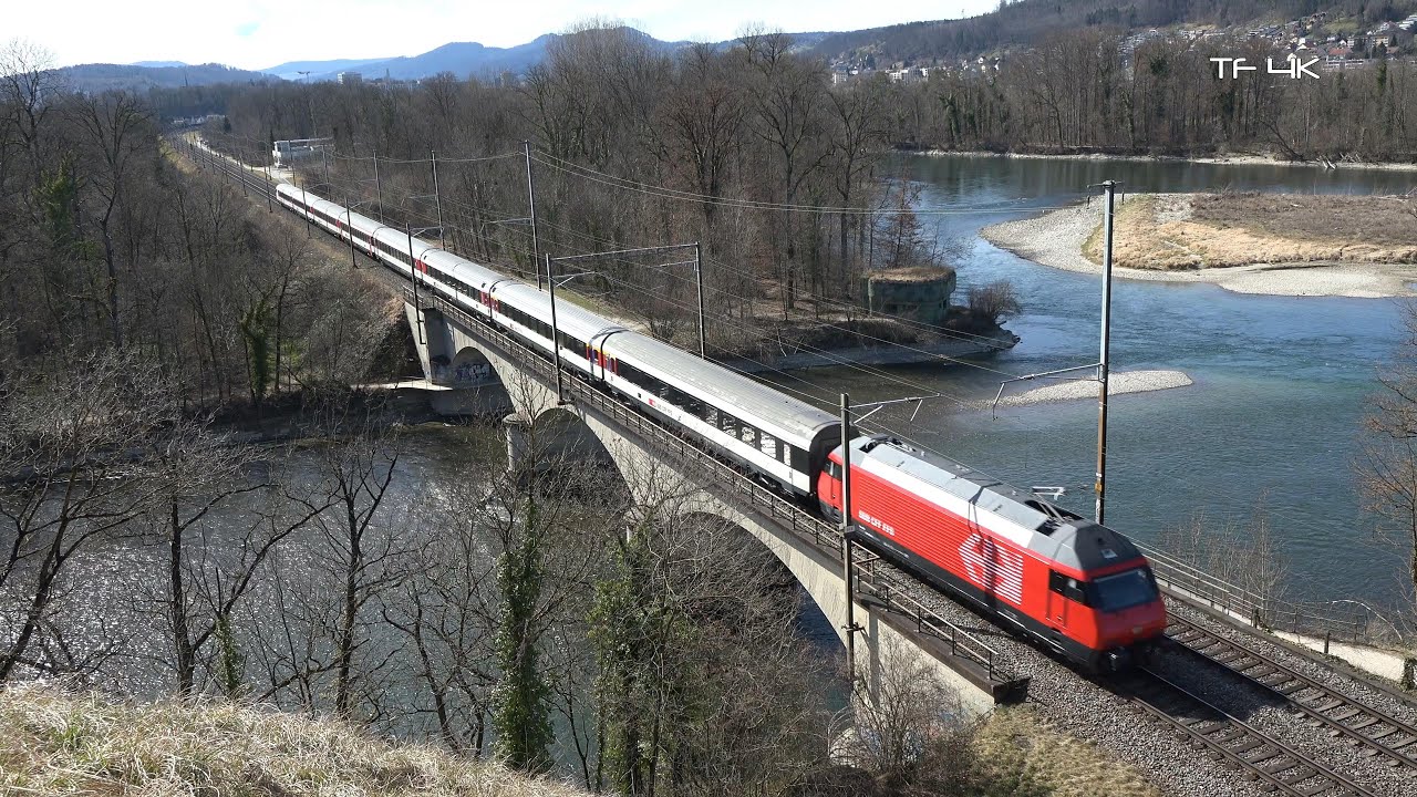 IR 36 nach Basel und IR 36 nach Zürich - YouTube