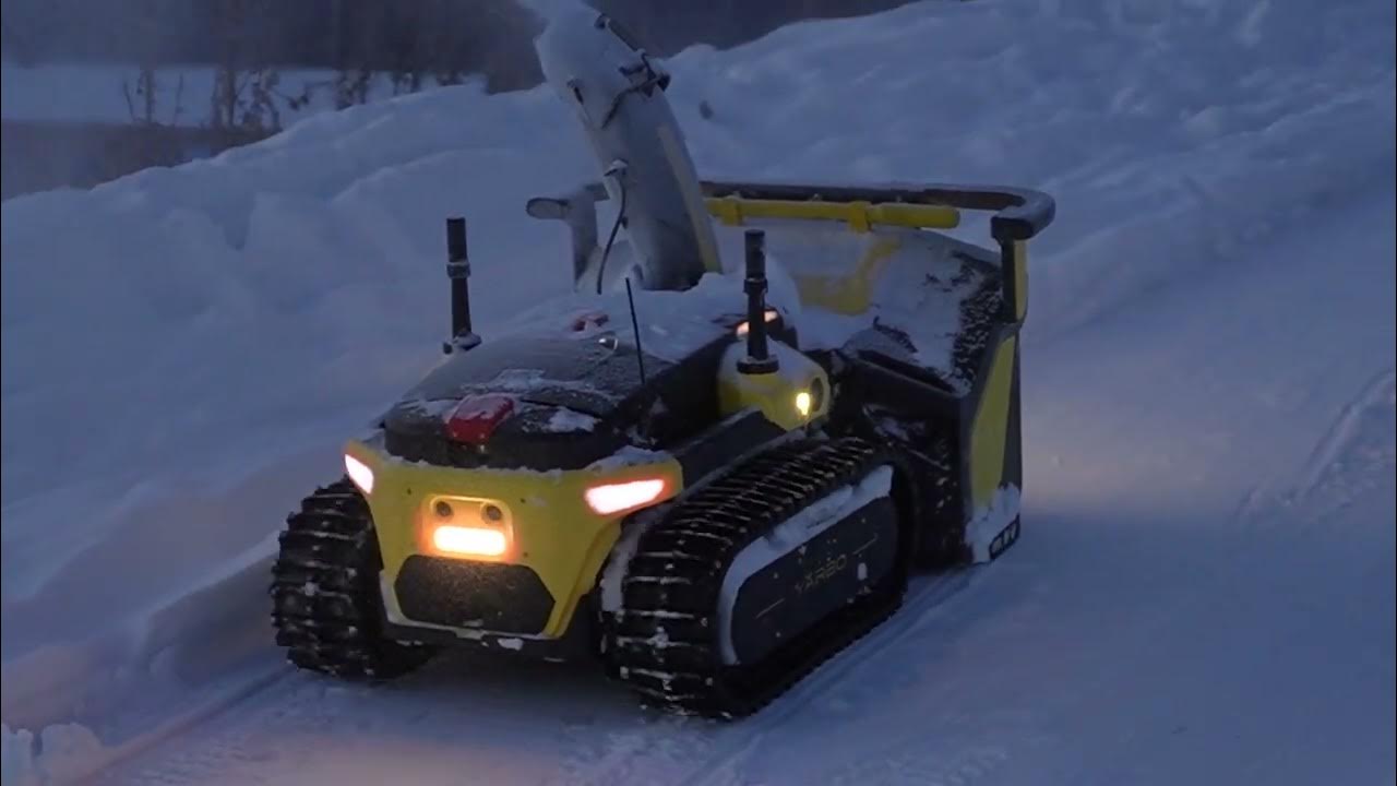 Winter’s Ultimate Snow Clearing Solution | Watch Yarbo Conquer the Snow with Ease - YouTube
