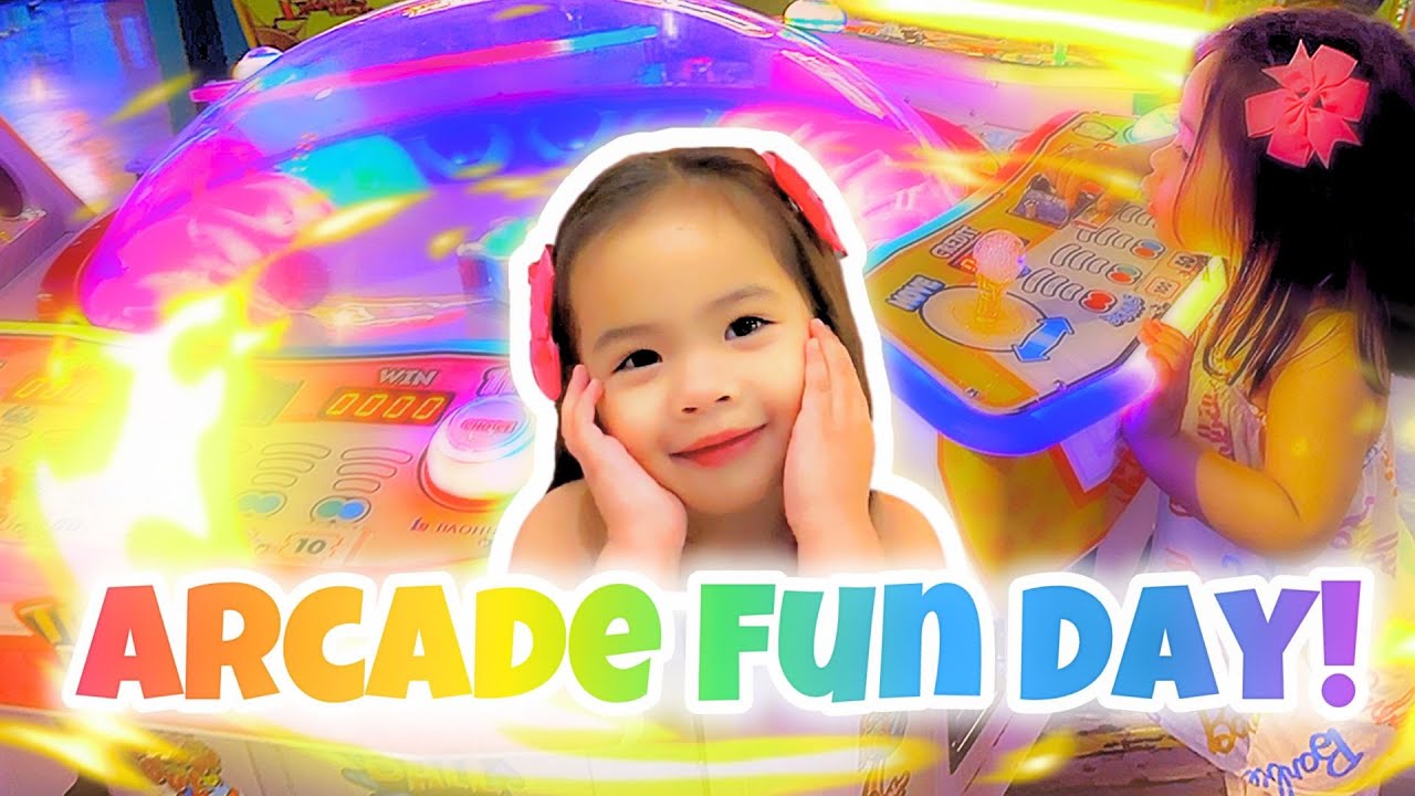 Toddler Arcade Fun | Miya Miya Vlog #2 - YouTube
