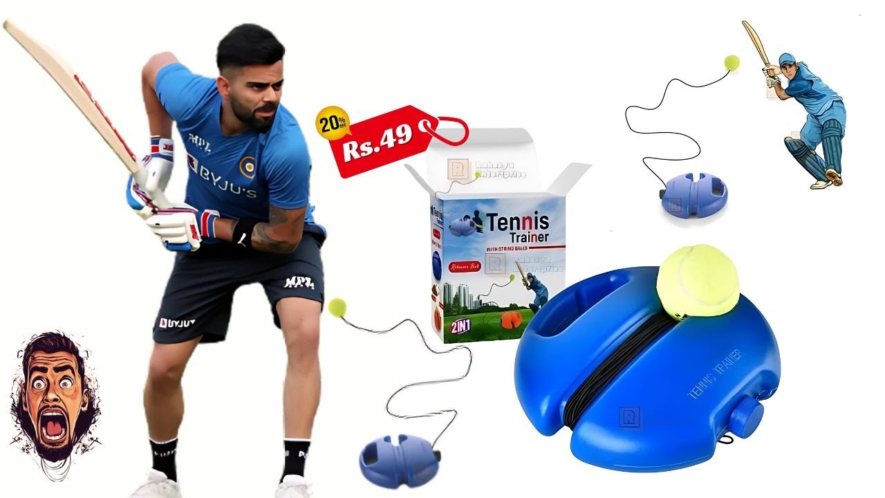 Viral Cricket Trainer Rebound Ball Solo Circket #cricketlover #ipl2025 ...