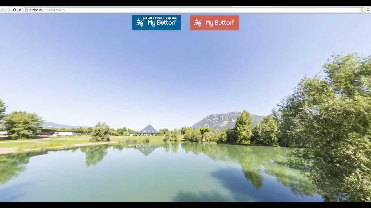 Simple Button Plugin of Panotour Pro 2 - YouTube