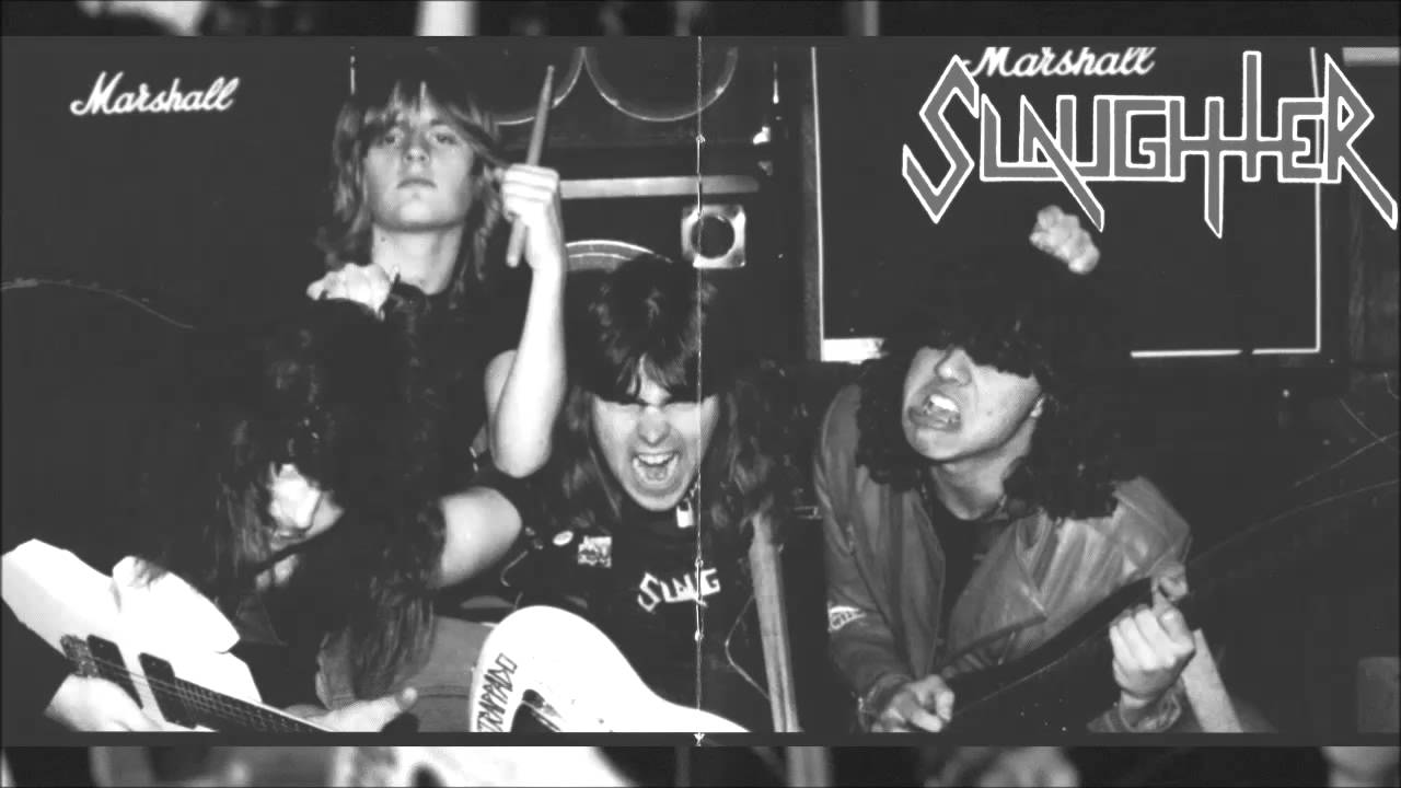 SLAUGHTER - 01/23/86 Rehearsal w/ Chuck Schuldiner - YouTube