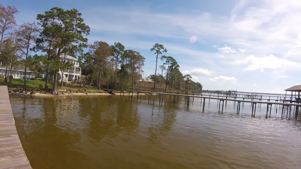 아침 바다 풍경 | 2020-03-14 Lillian, AL 가족여행 3탄 - YouTube