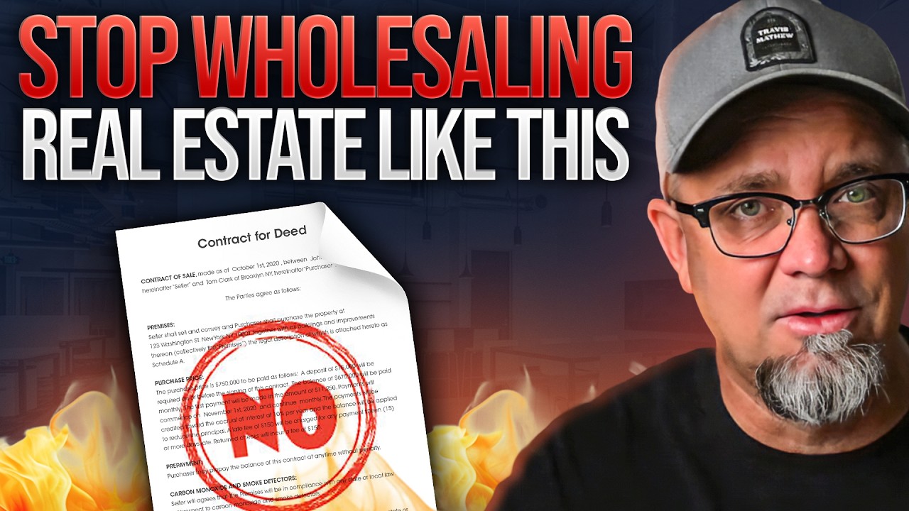 You’re Wholesaling Real Estate All Wrong (Do This Instead) - YouTube