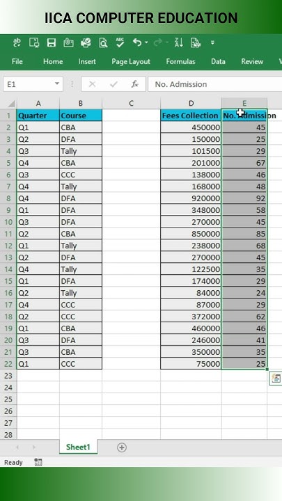 how to move row or column without cut copy paste | Drag & Drop option in Microsoft Excel #shorts ...