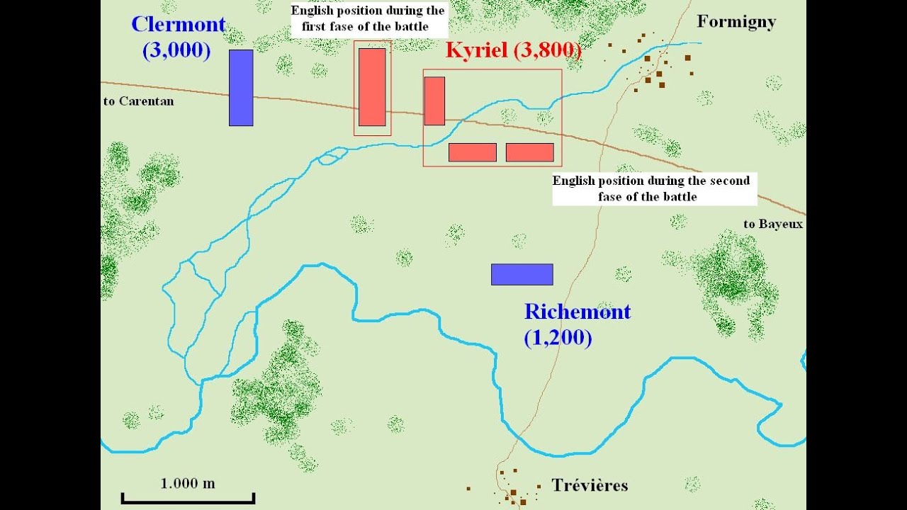 Battle of Formigny - 15 April 1450 - YouTube