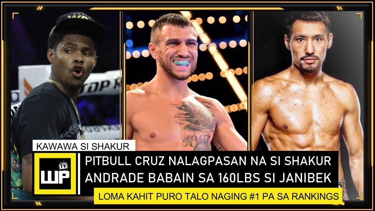 KAWAWANG Shakur nalagpasan ni Pitbull Cruz at Loma sa Rankings ...
