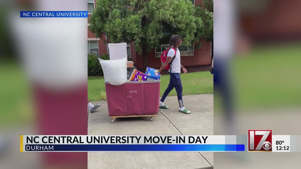 NC Central University move-in day - YouTube