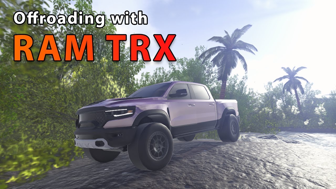Offroading with upgraded RAM TRX | Southwest Florida - Roblox - YouTube