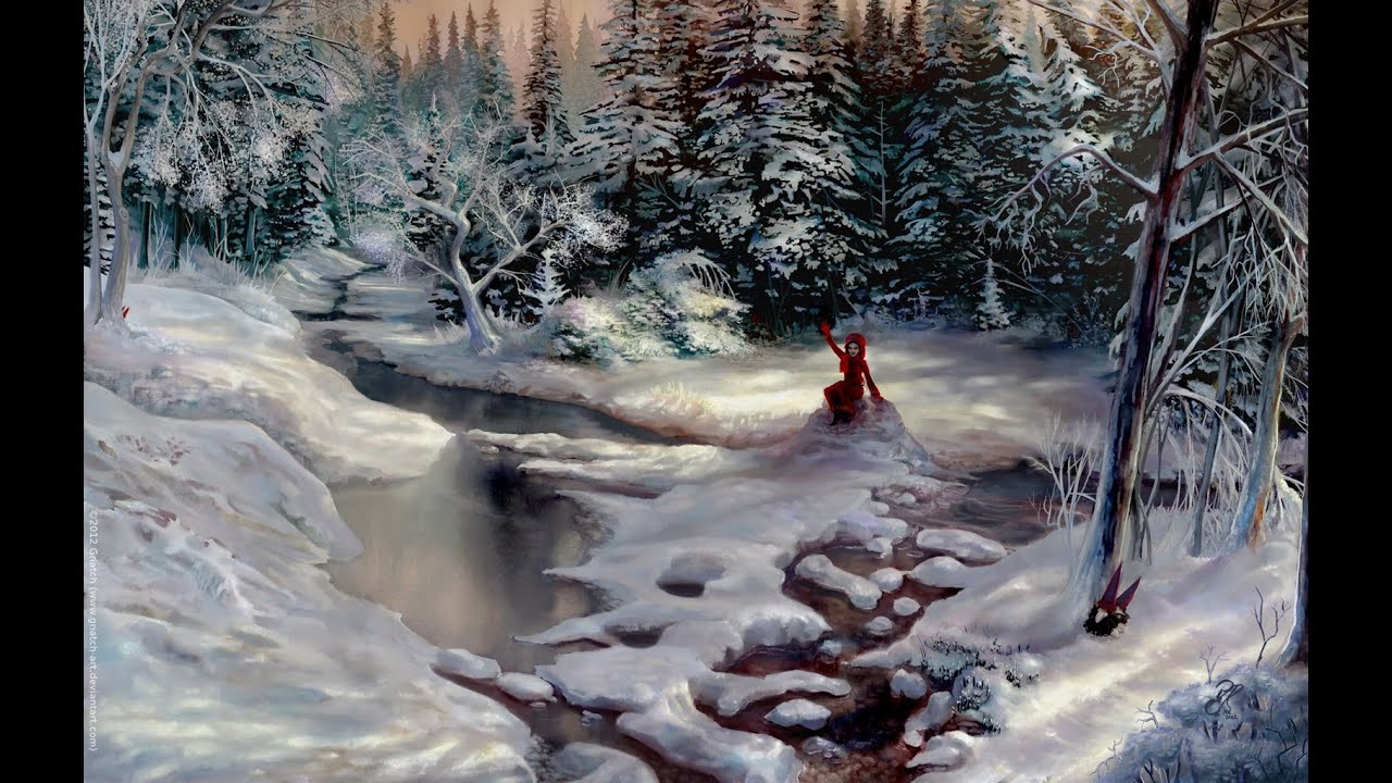 Watched Wave - Painting in MyPaint and GIMP - YouTube