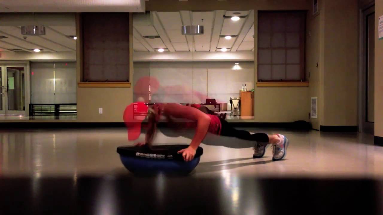 Full Body BOSU Workout | Laura Clendenning - YouTube