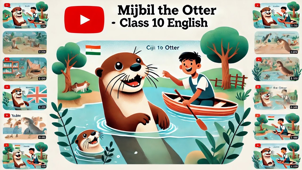🦦 Mijbil the Otter - Class 10 English | Summary & Explanation 🌊 - YouTube