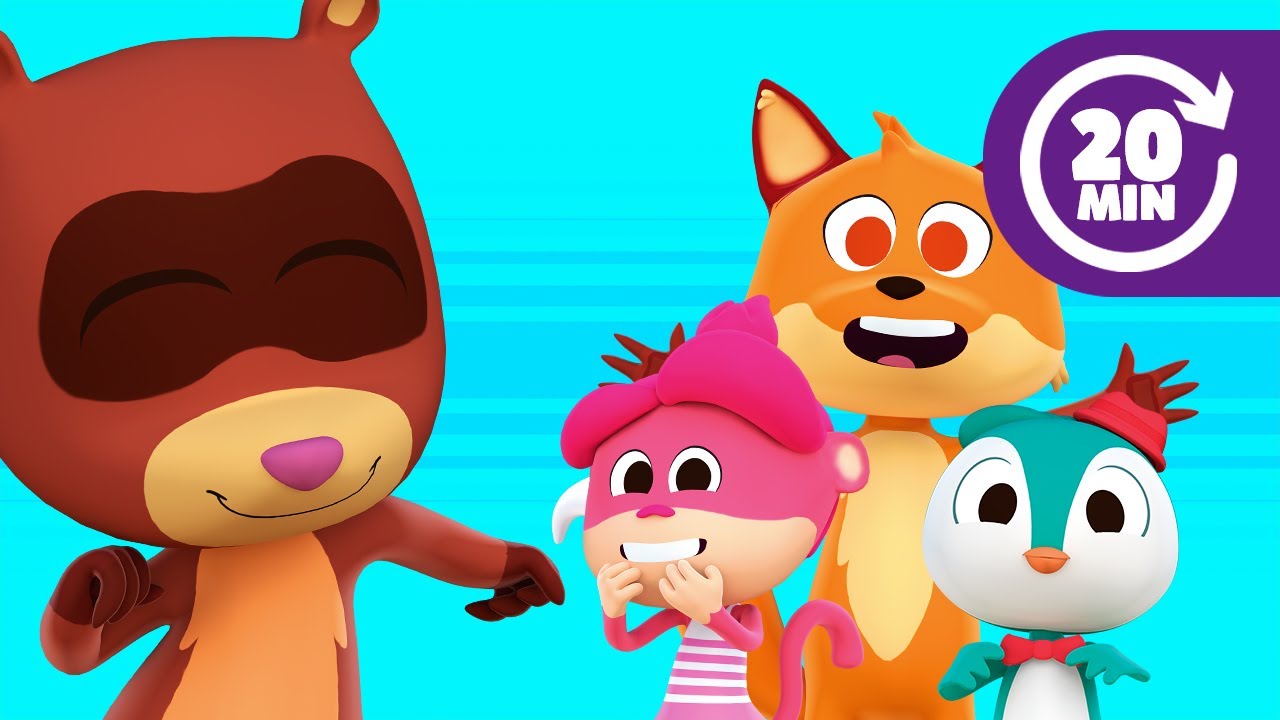 Roco El Hurón y Más Canciones Divertidas del Zoo | El Reino Infantil ...