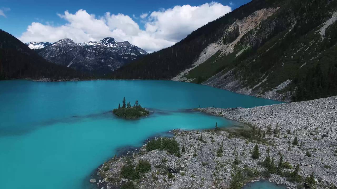 Joffre Lake - Drone Footage - YouTube