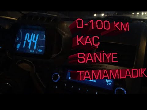 Gece Sürüşü | CHEVROLET AVEO 1.3 LTZ HIZ TESTİ  | 0-100 km/h |