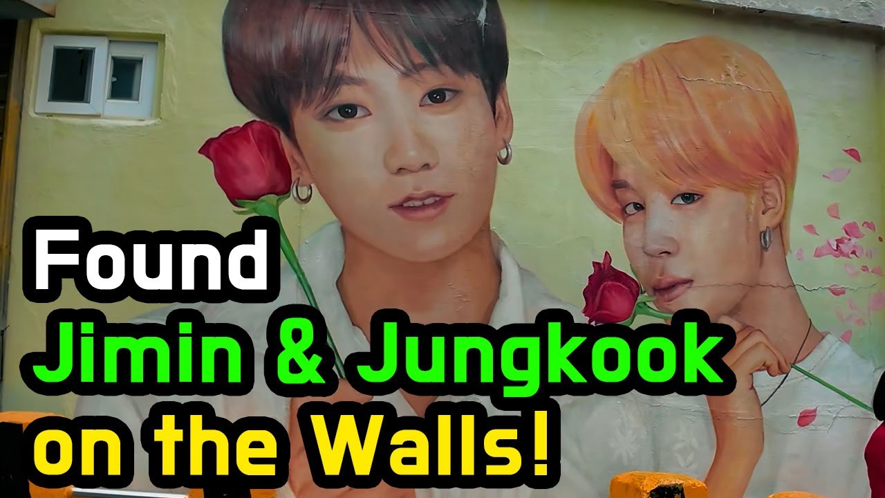 Hidden BTS Murals in Gamcheon Village | Jimin & Jungkook in Busan’s Art ...