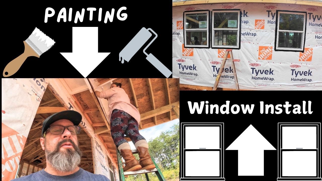 Window Install & Painting - YouTube
