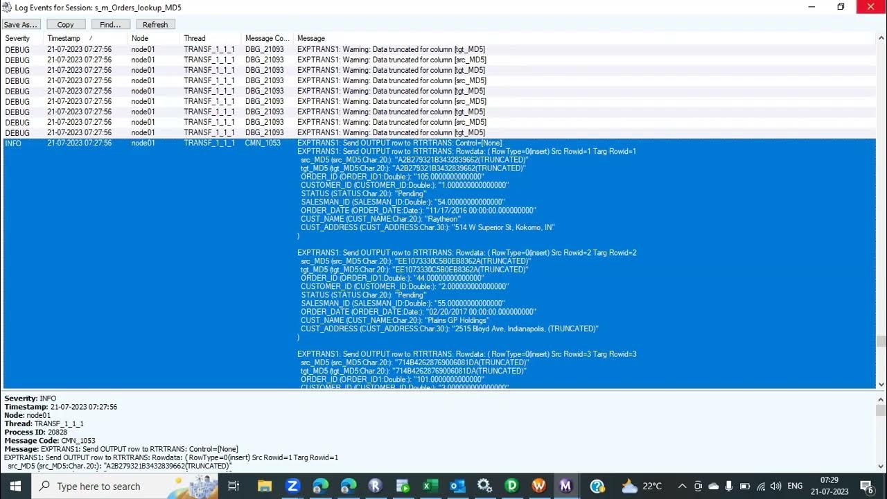 debugger and tracing with verbose data - YouTube