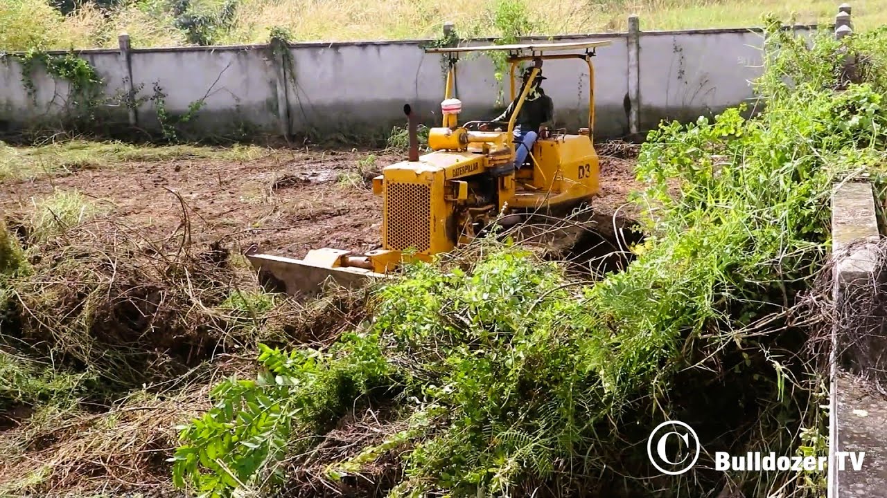 Best Fantastic Activity Bulldozer Pushing Forest and Grass High ln ...