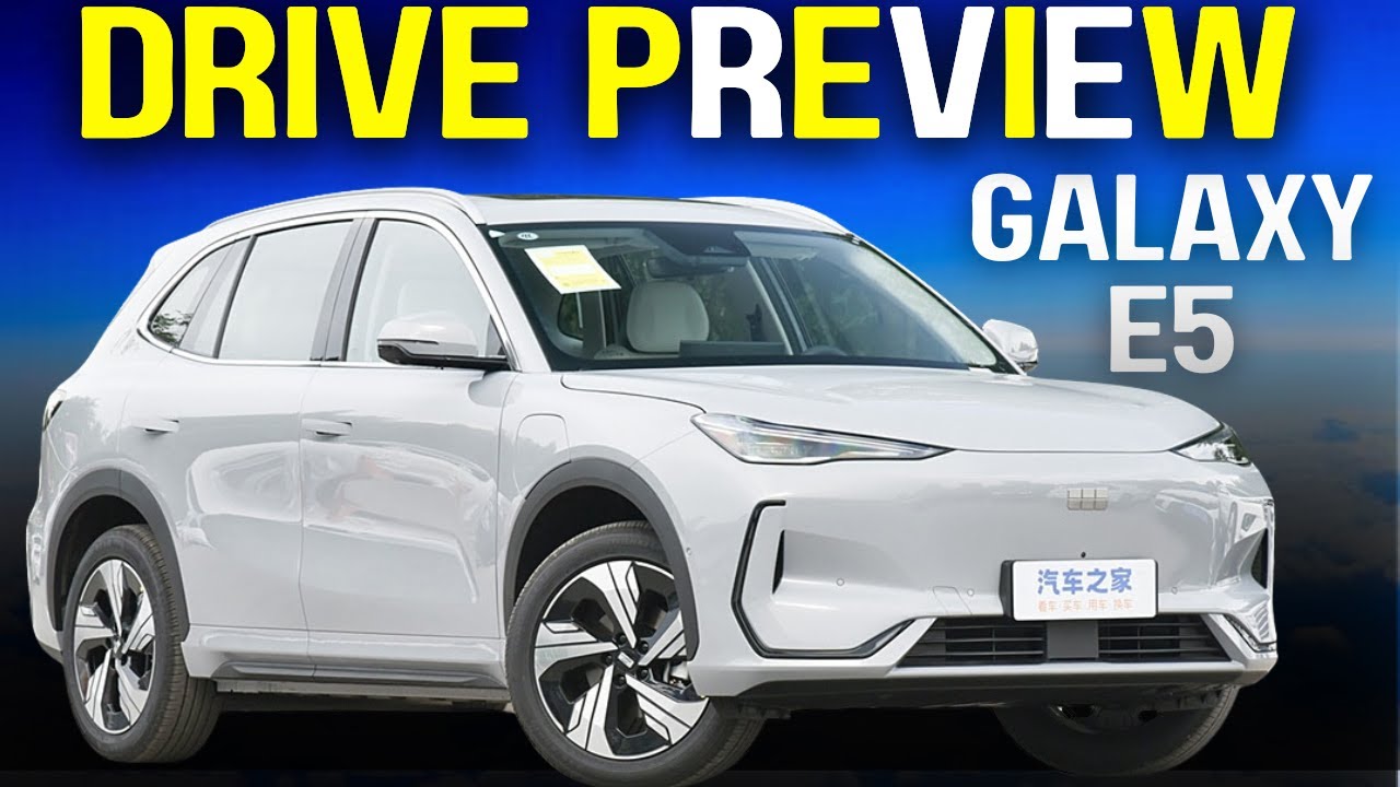 First Drive: Geely Galaxy E5 & Proton eMas 7 Preview - YouTube
