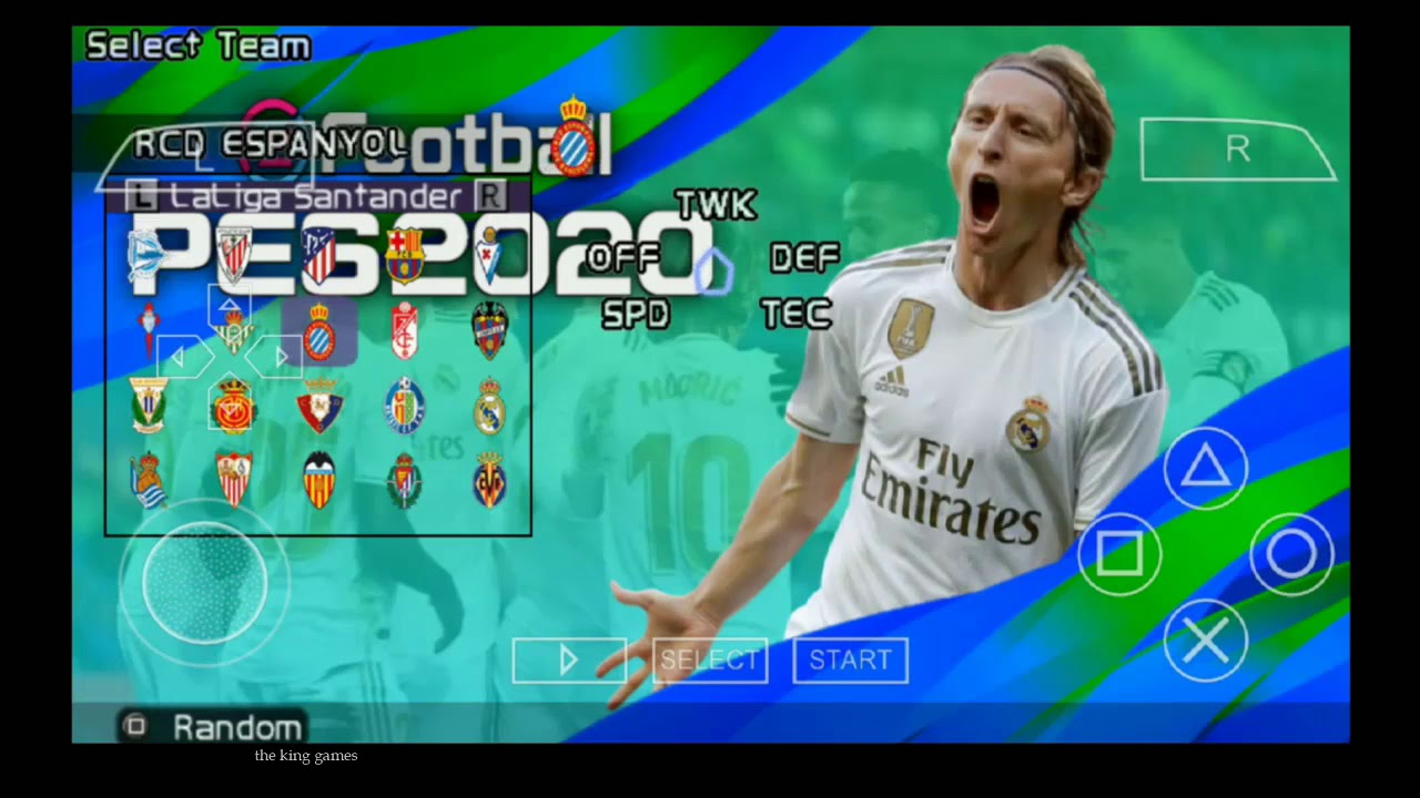 PES 2020 PPSSPP Android Offline 500MB TRANSFER WINTER 2020 CAMERA PS4 ...