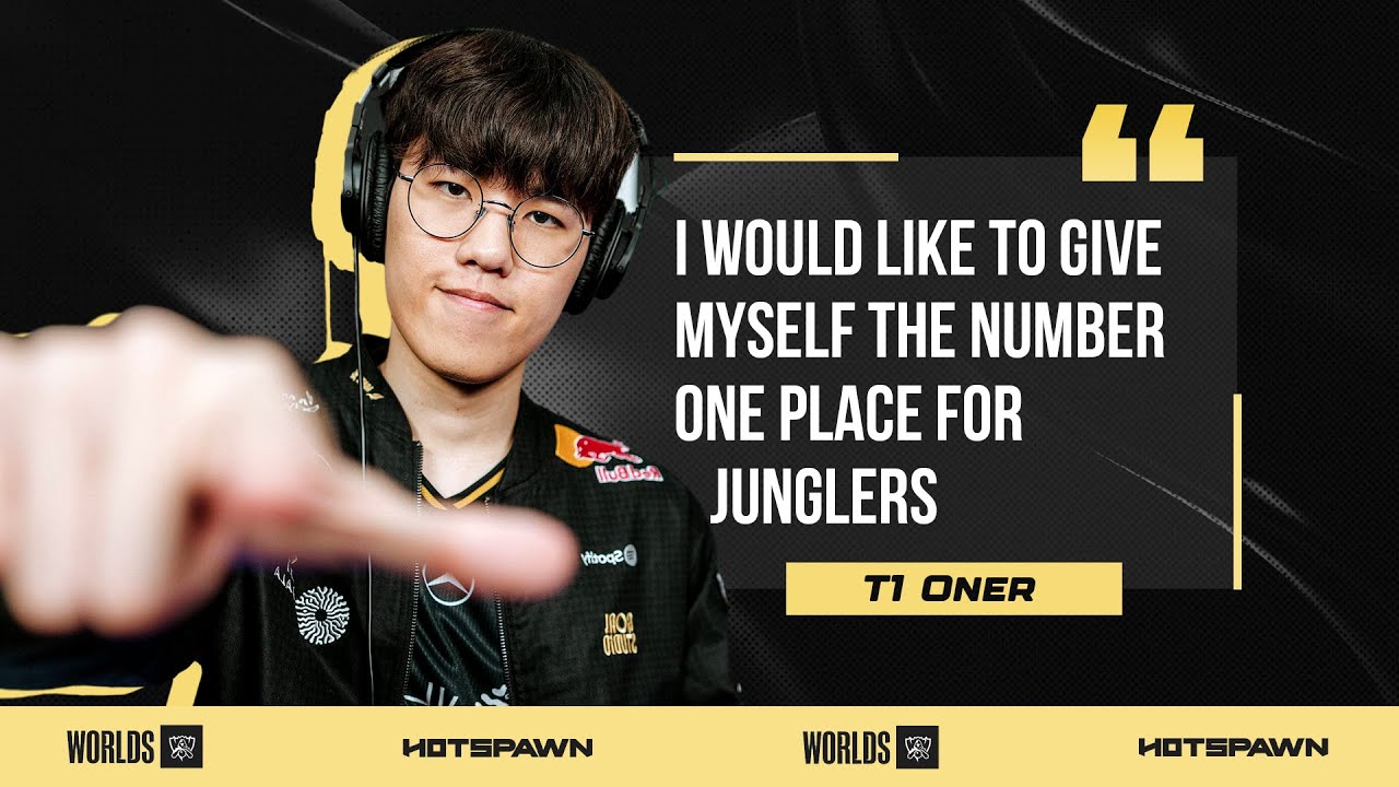 T1 Oner on who is the best jungler: "I would give myself number one ...