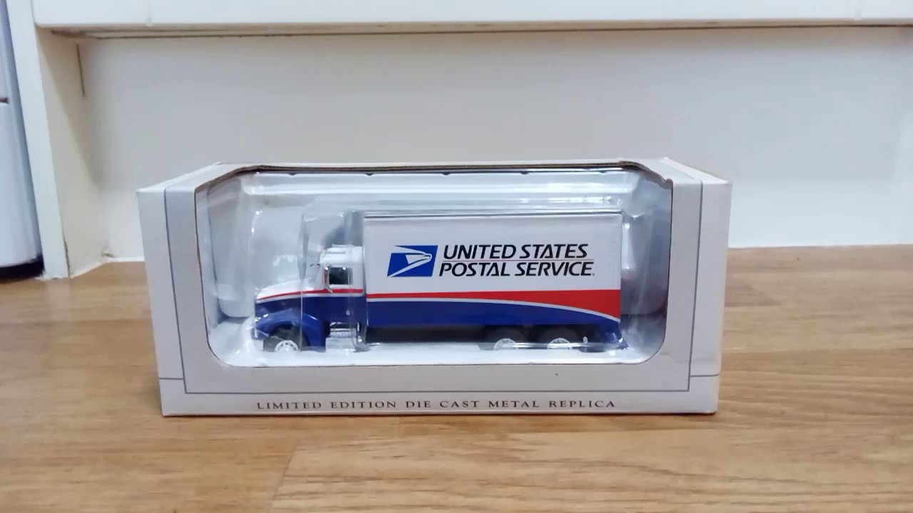SpecCast 1/64 Peterbilt 385 USPS Postal Truck - YouTube