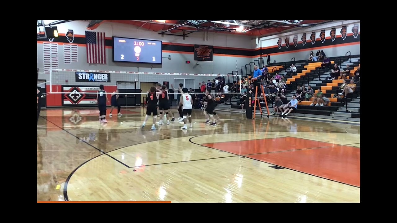 Ethan Perkins Highschool Season Highlights MB 26’ 6’5 11’4 Touch - YouTube