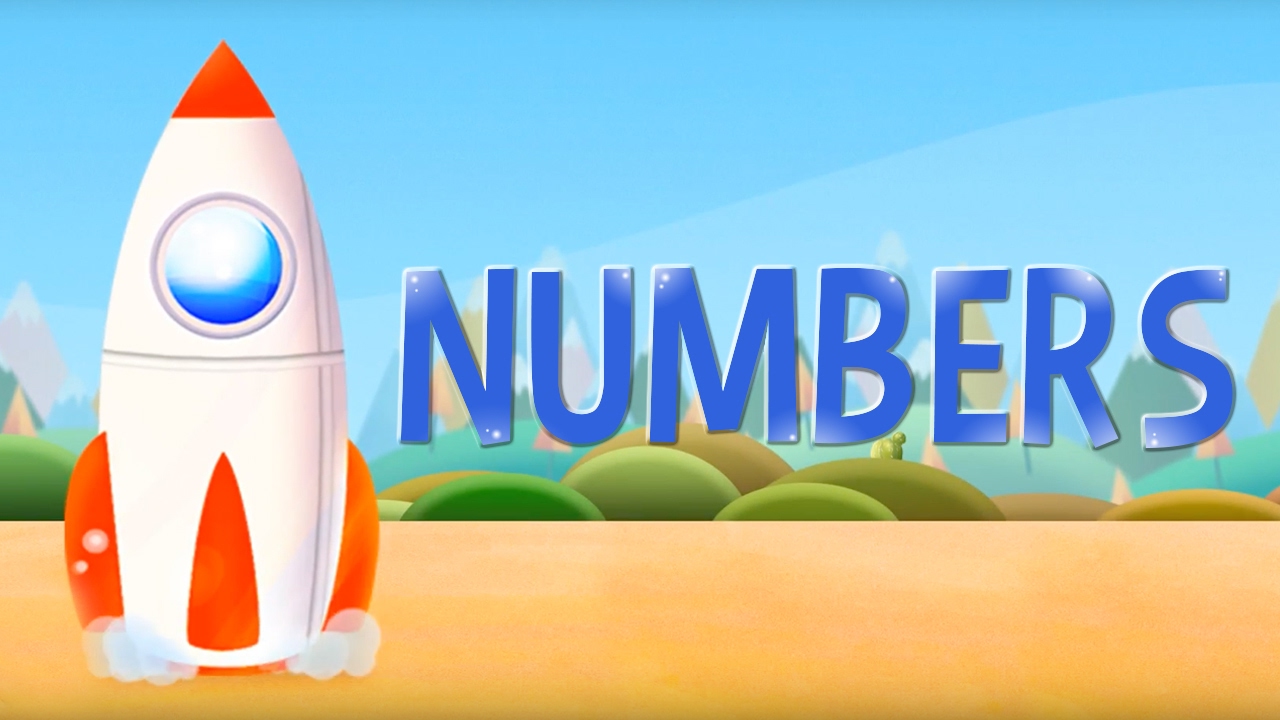 Numbers in English 1 - 10: The Song - English Educational Videos ...
