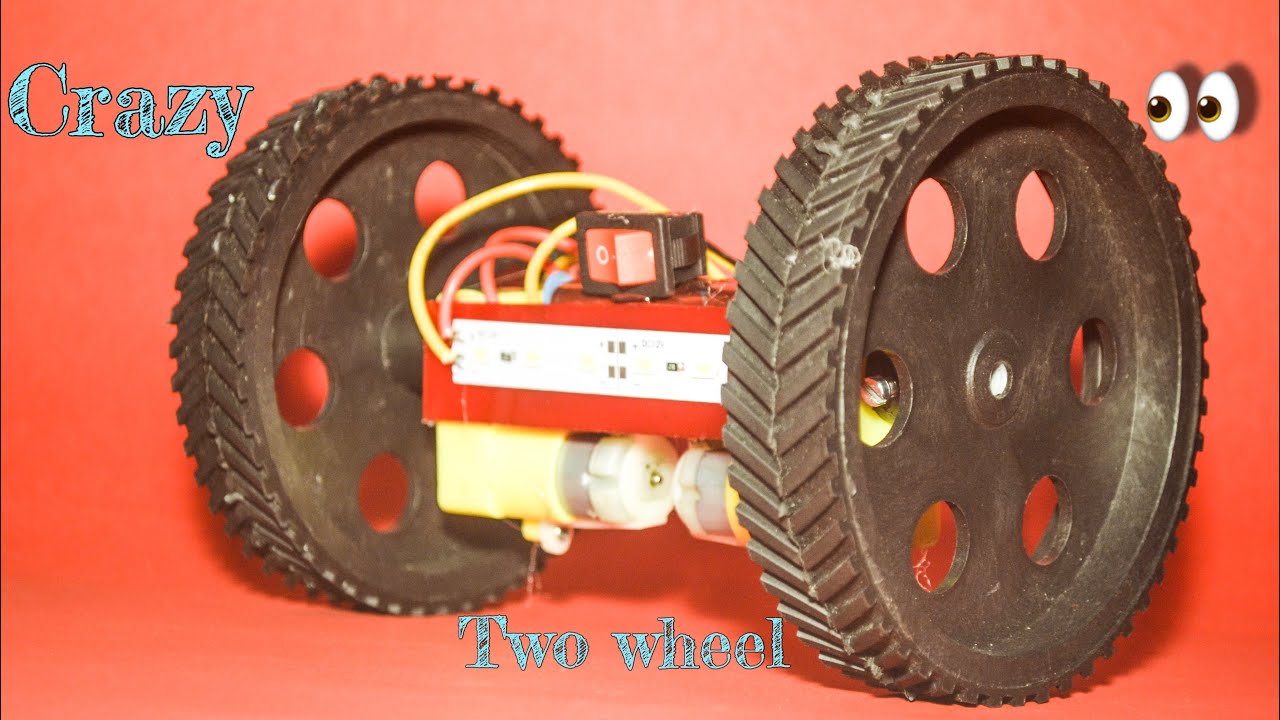How to make a crazy two wheel car | crazy car - YouTube