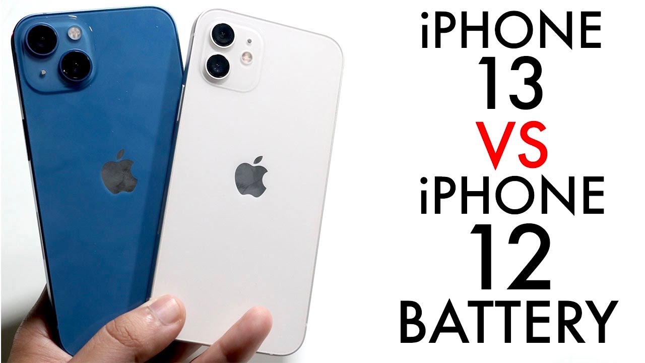 iPhone 13 Vs iPhone 12 Battery Comparison! - YouTube