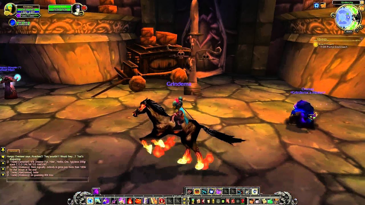 WoW quest #830 Roach Coach - YouTube