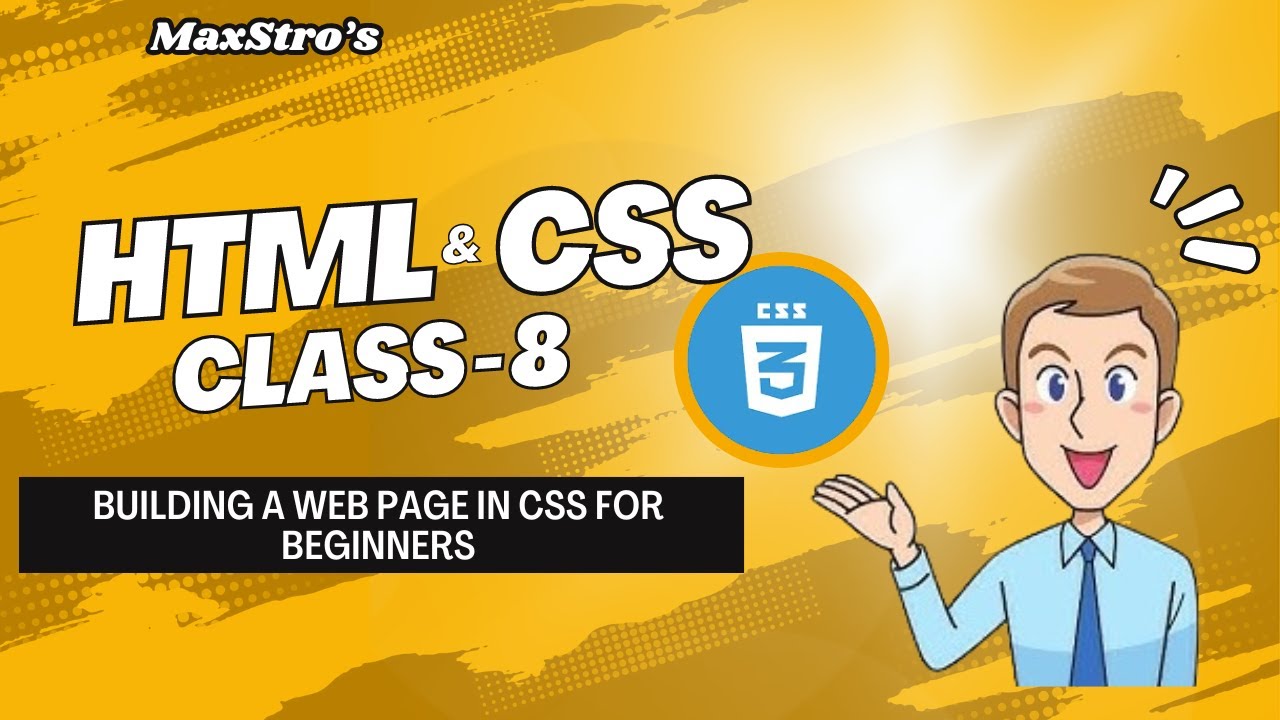 HTML & CSS Class 8 - YouTube