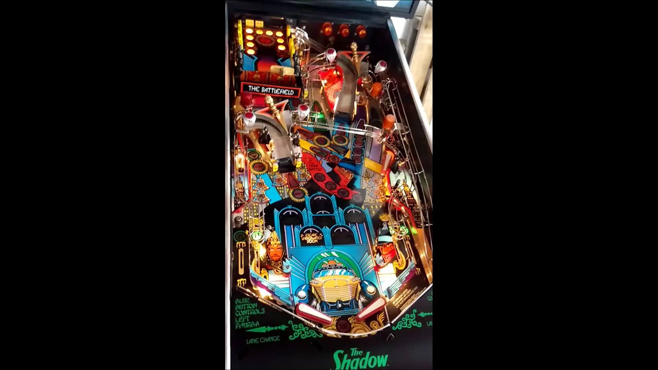 Williams Shadow Pinball - YouTube