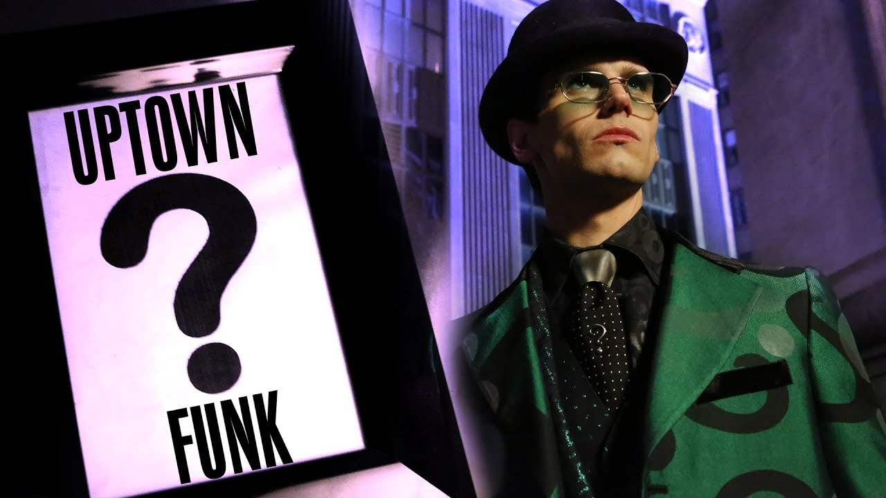 The Riddler | Uptown Funk - YouTube