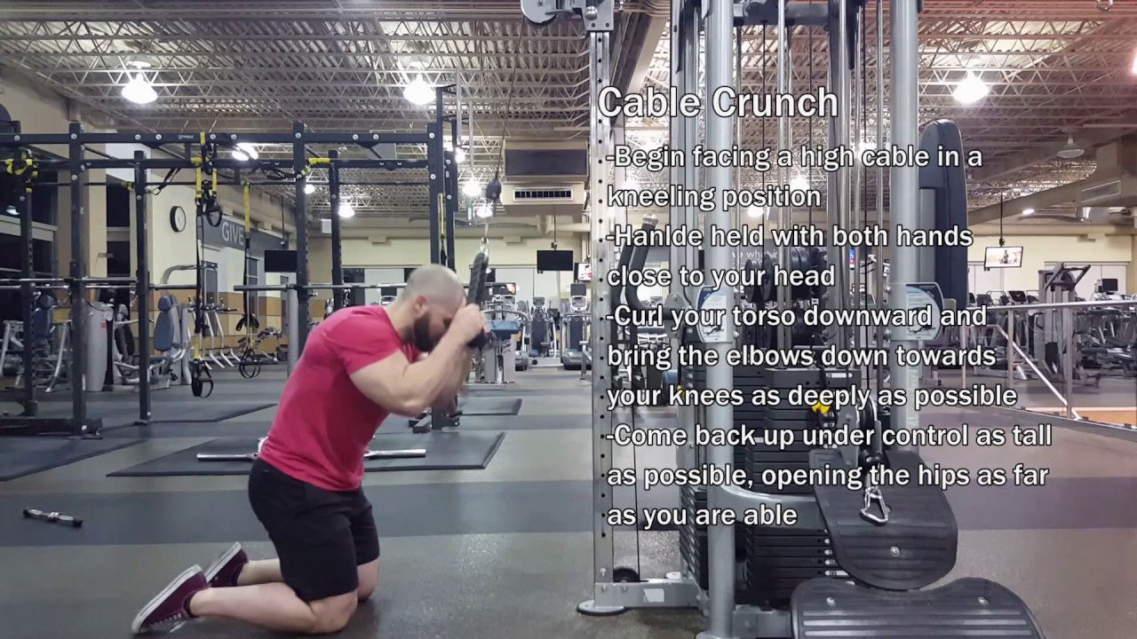 Cable Crunch - YouTube