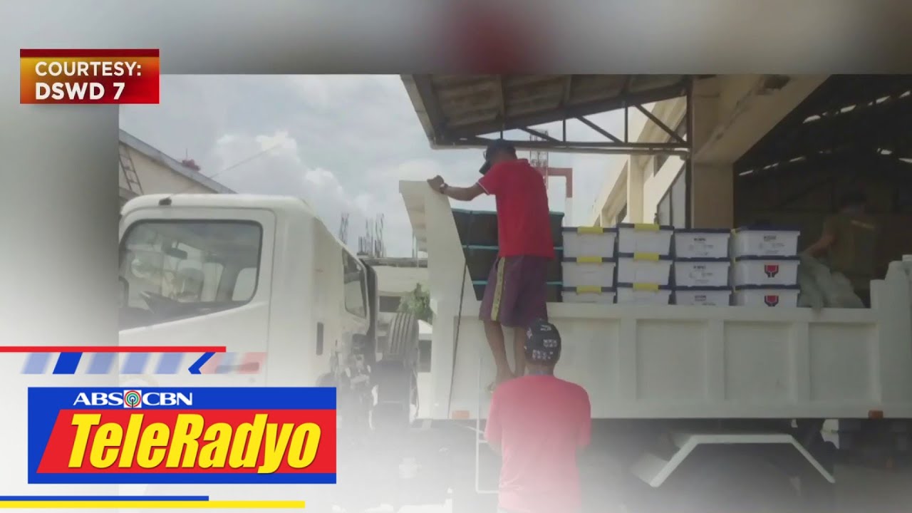 Family food packs at mga ayuda inihanda ng DSWD-Central Visayas dahil ...