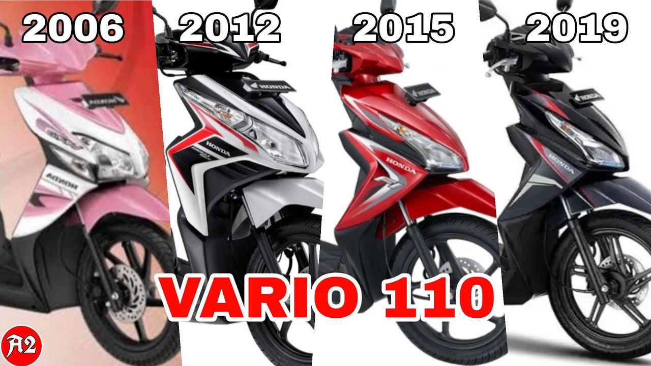 Generasi HONDA VARIO 110 Di Indonesia - YouTube