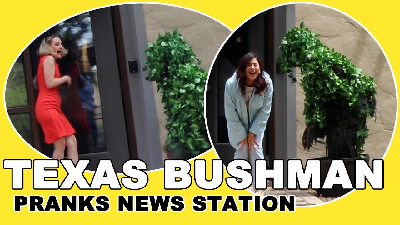 The Texas Bushman pranked our news station! - YouTube
