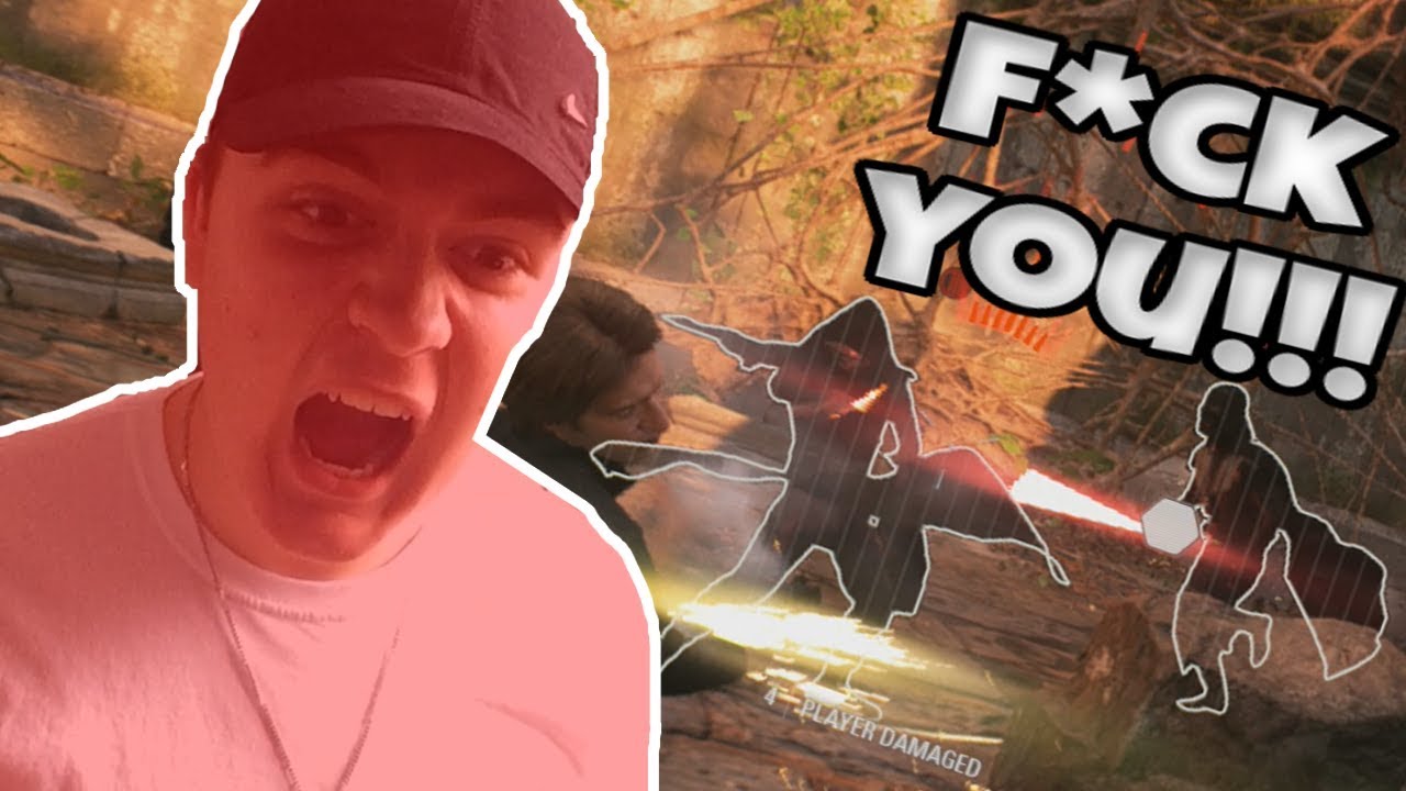 HEROES VS VILLAINS RAGE!!! | STAR WARS BATTLEFRONT II FUNNY MOMENTS ...