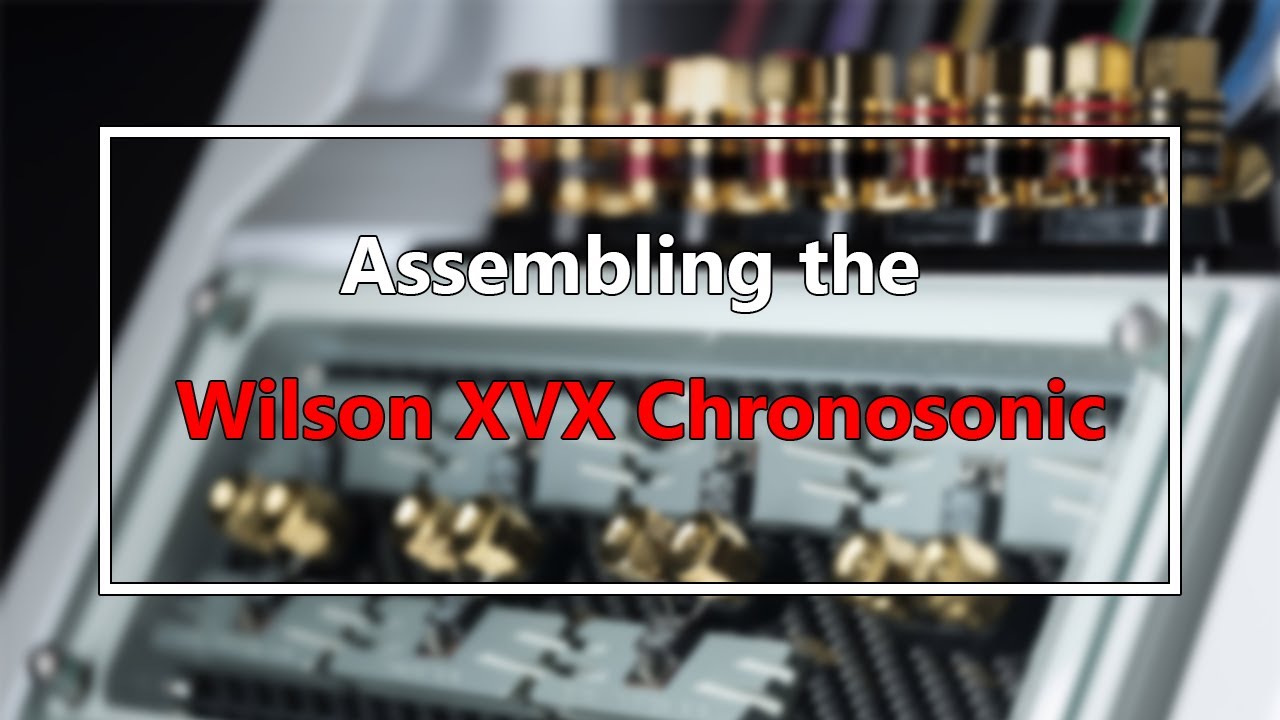 Wilson Audio XVX Chronosonic Assembly - YouTube