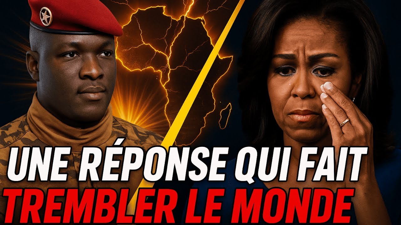 Ibrahim Traoré répond à Michelle Obama son discours fait pleurer des ...