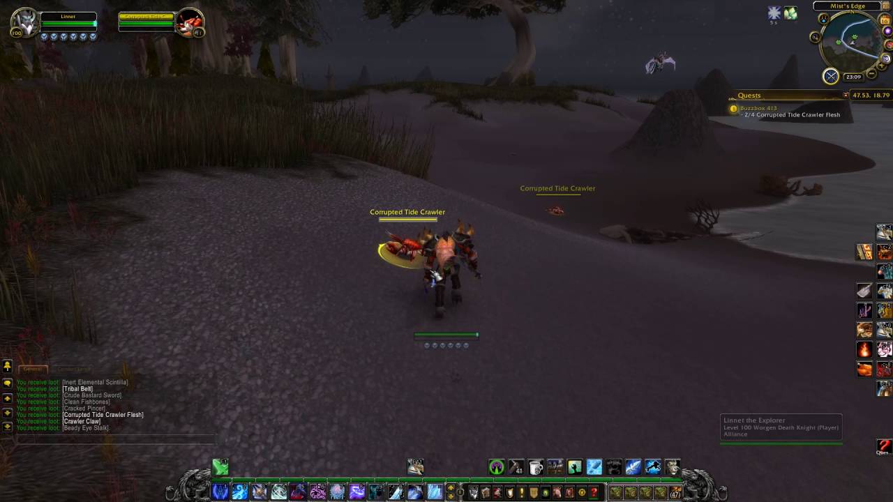 Buzzbox 413 Quest Id 13521 Playthrough Darkshore Youtube