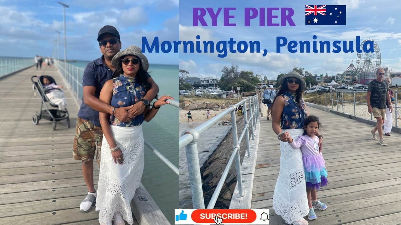 Vlog #27 Rye Pier And Rye Front Beach, Longest Pier |Mornington ...
