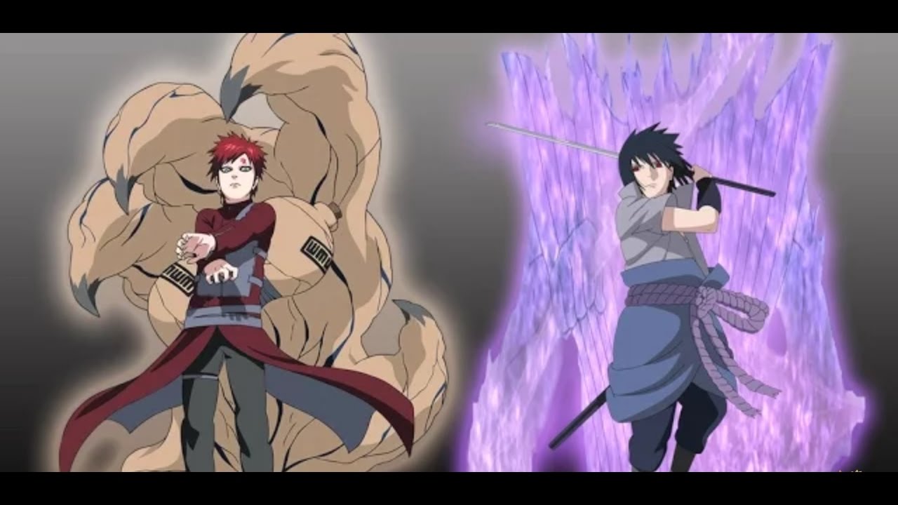 ANÁLISE #2 - SaSuke X GAARA -Naruto Clássico - YouTube