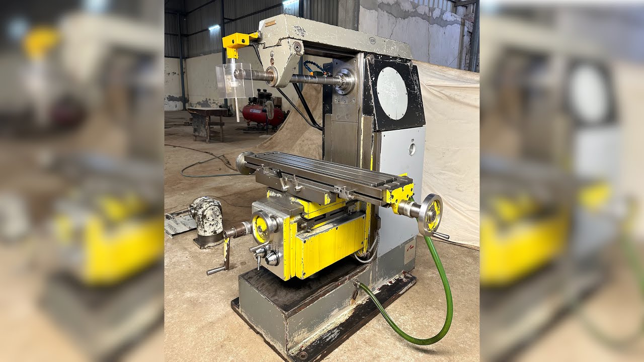 Viking Belgium 1-MA Universal Milling Machine - Table 950 mm x 230 mm ...