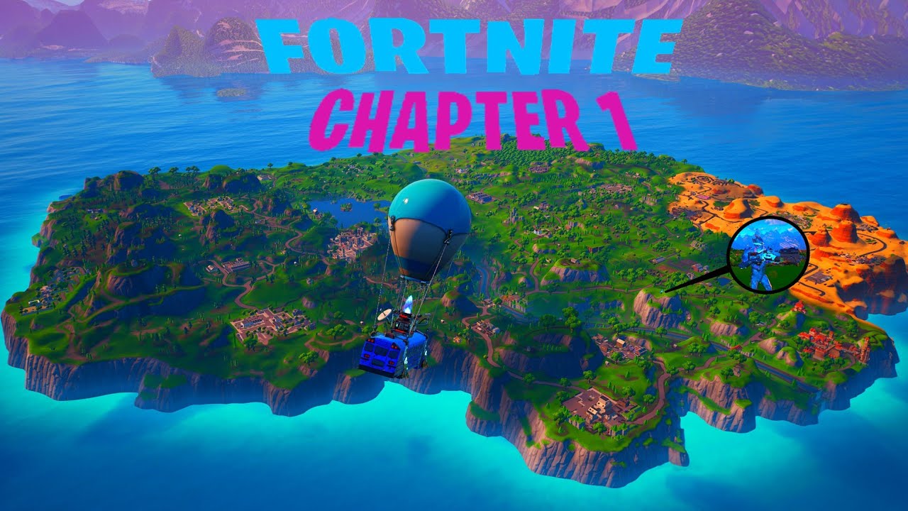 I played fortnite chapter 1 because it's coming soon - YouTube