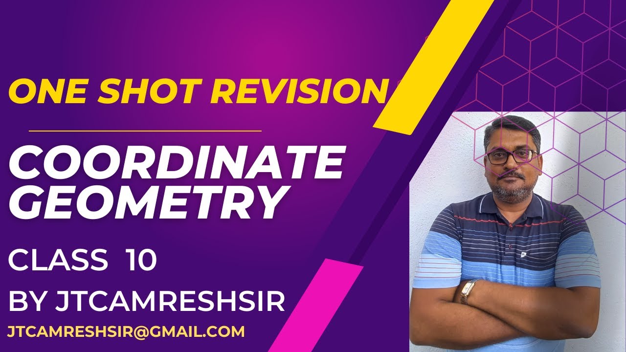 Coordinate Geometry Class 10 | Coordinate Geometry Class10 One Shot ...