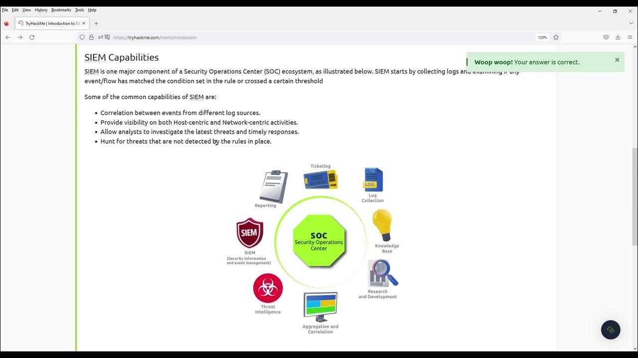 [Walkthroughs] TryHackMe room "Introduction to SIEM" Writeup - YouTube