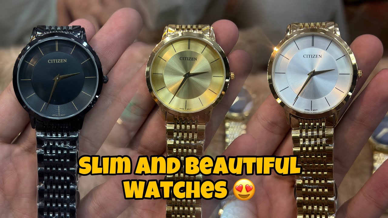 Slim And Beautiful Watches for Men | Stylish Watches 😍 - YouTube